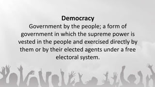 Democracy | PPTX