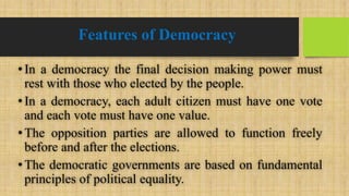 Democracy | PPTX