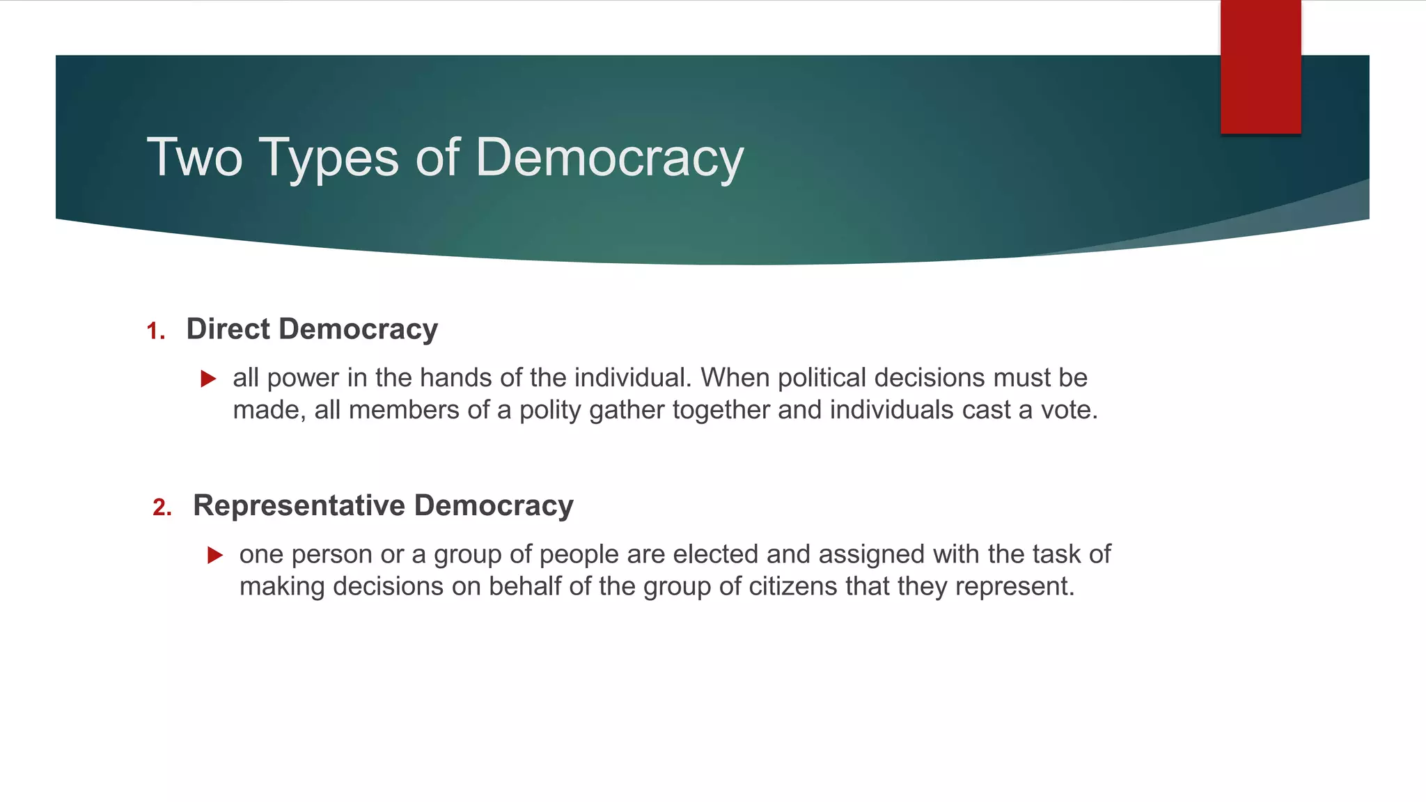 Democracy | PPTX