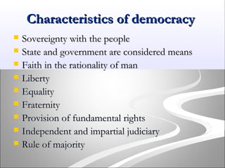 Democracy | PPT