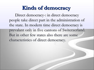 Democracy | PPT