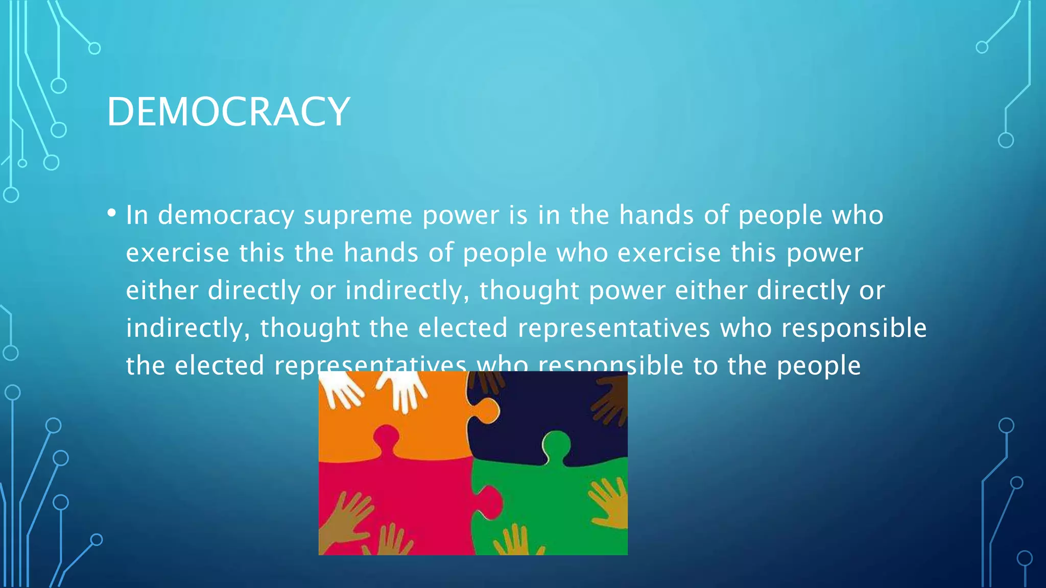 Democracy | PPTX