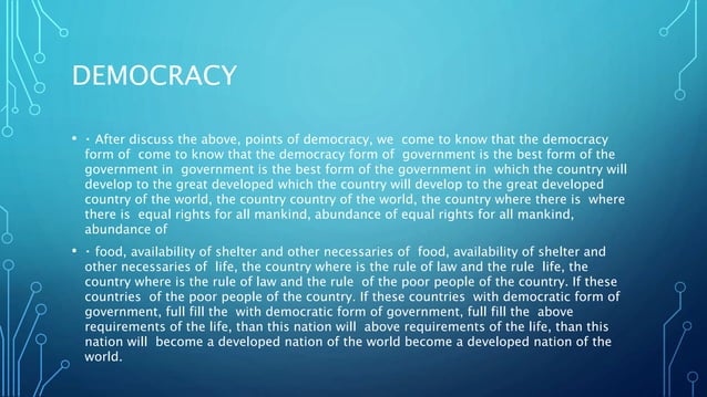 Democracy | PPT