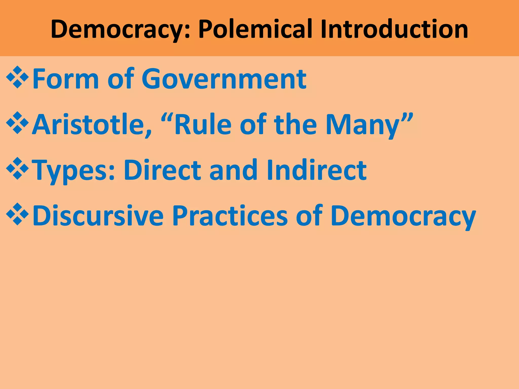 Democracy | PPTX