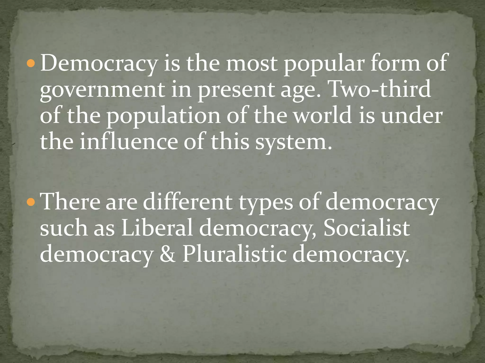 Democracy | PPTX
