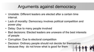 Democracy | PPTX