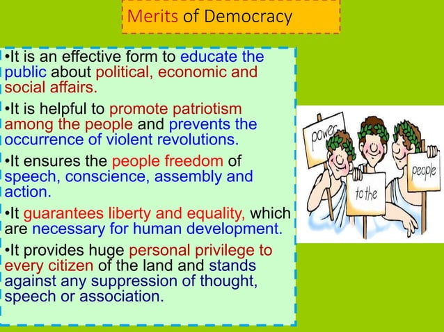 Democracy | PPTX | Civic affairs | Politics
