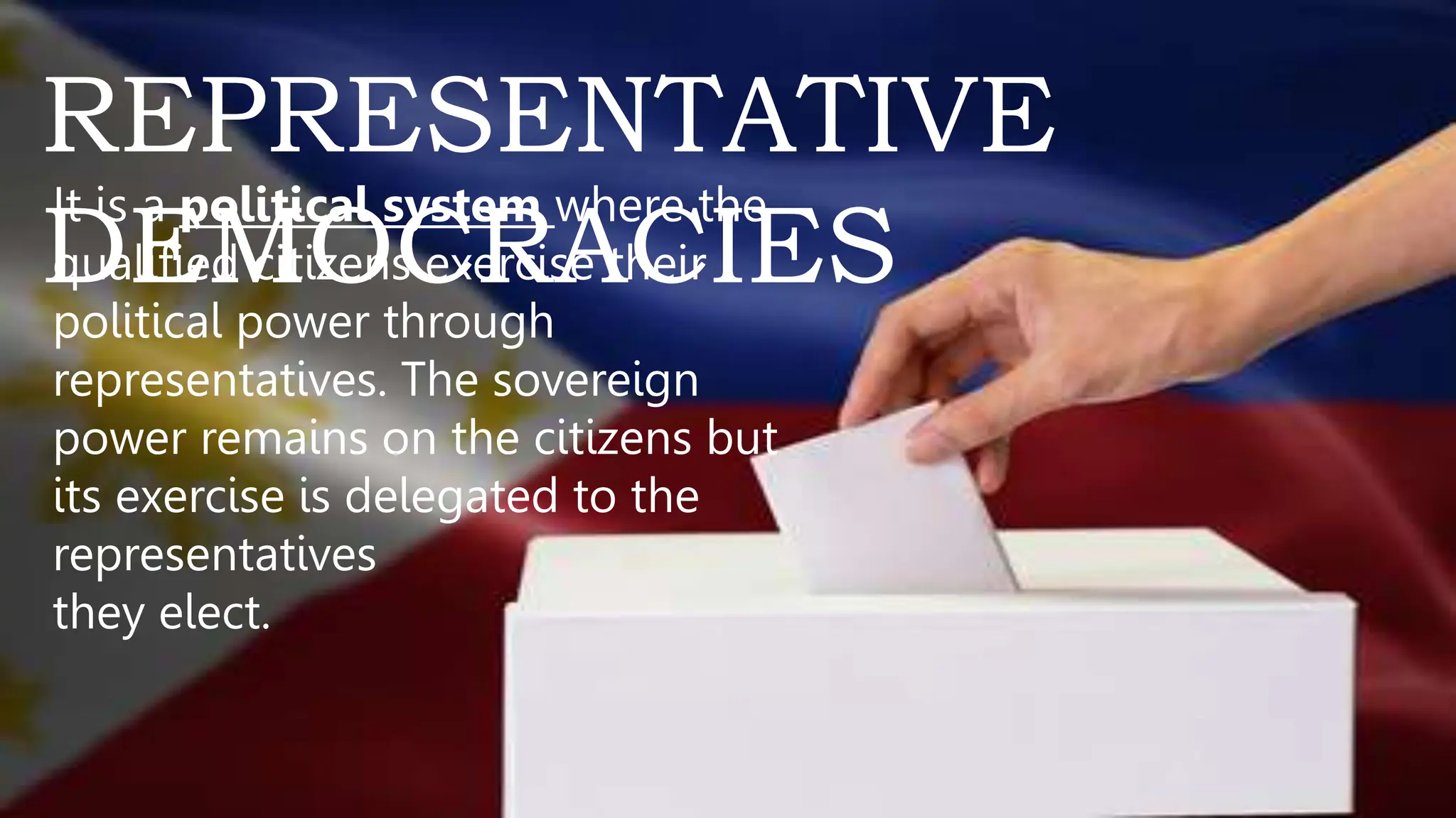 Democracy: democratic practices in Philippines | PPTX
