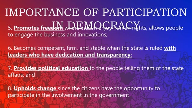 Democracy: democratic practices in Philippines | PPTX