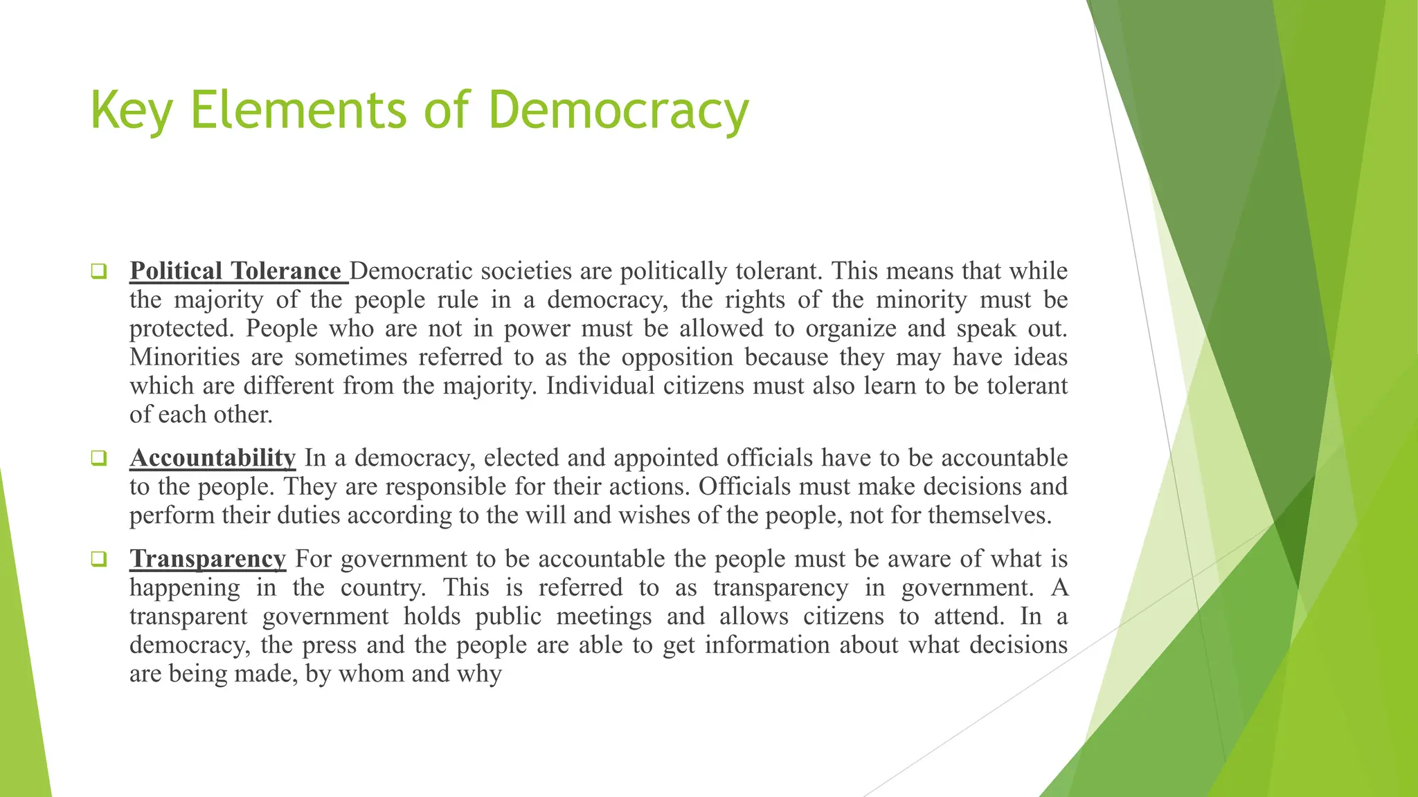 Democracy, theory and practice, an introduction pptx | PPTX