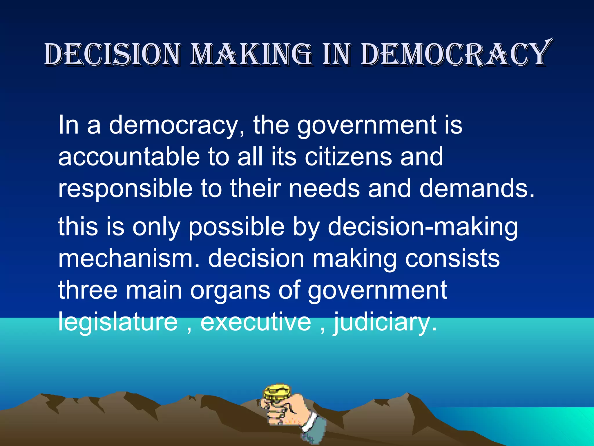 Democracy | PPT | Elections | Politics