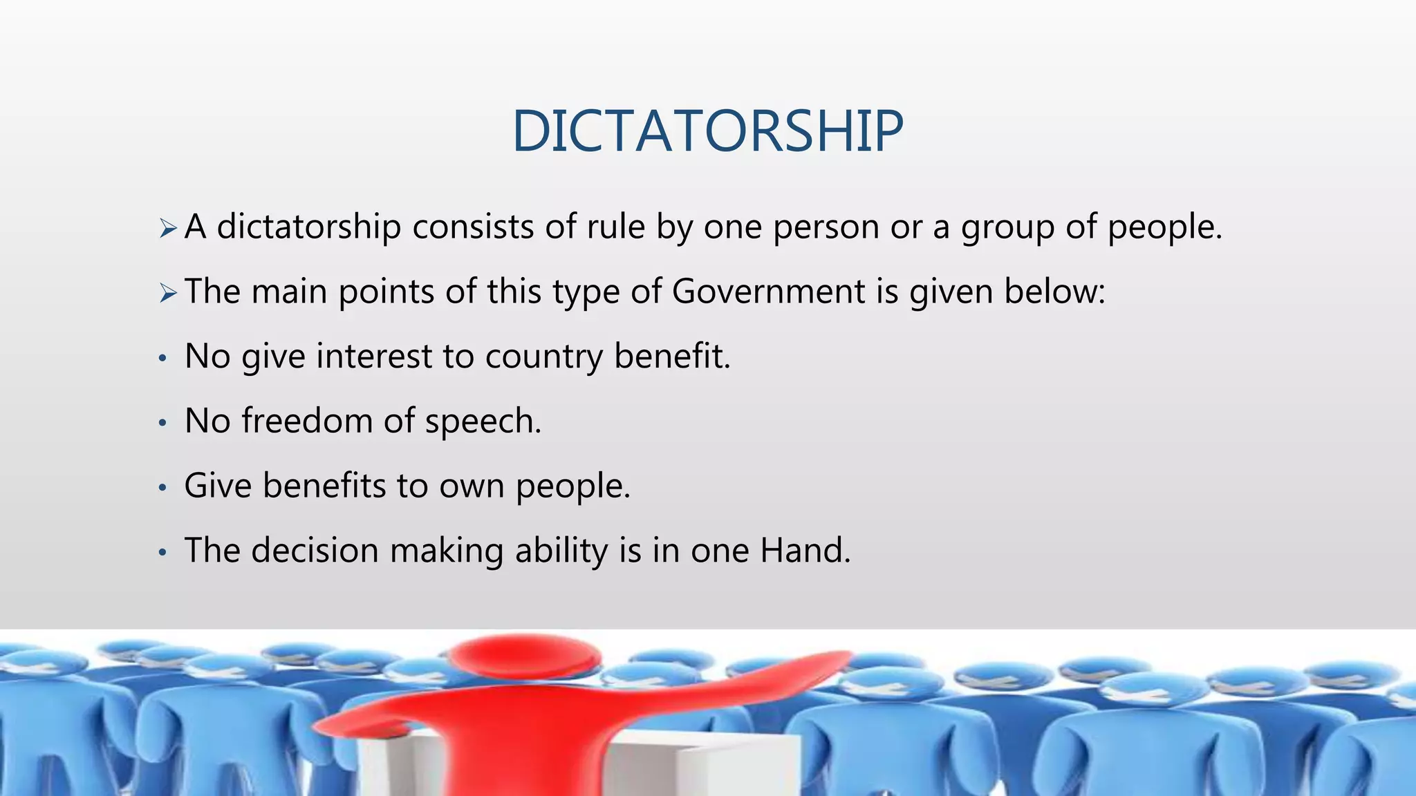 Democracy and Dictatorship in Pakistan | PPTX