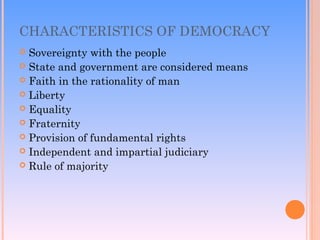 Democracy 2 | PPT