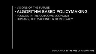Democracy in the age of algorithms | PDF