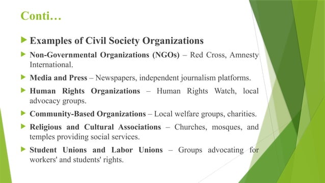 The Relationship between Democracy and Civil Society | PPTX