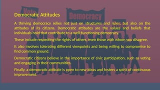Democracy and Democratic Attitudes..pptx