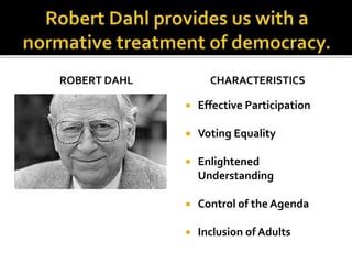 Democracy and democratization | PPTX