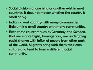 Democracy and diversity | PPTX