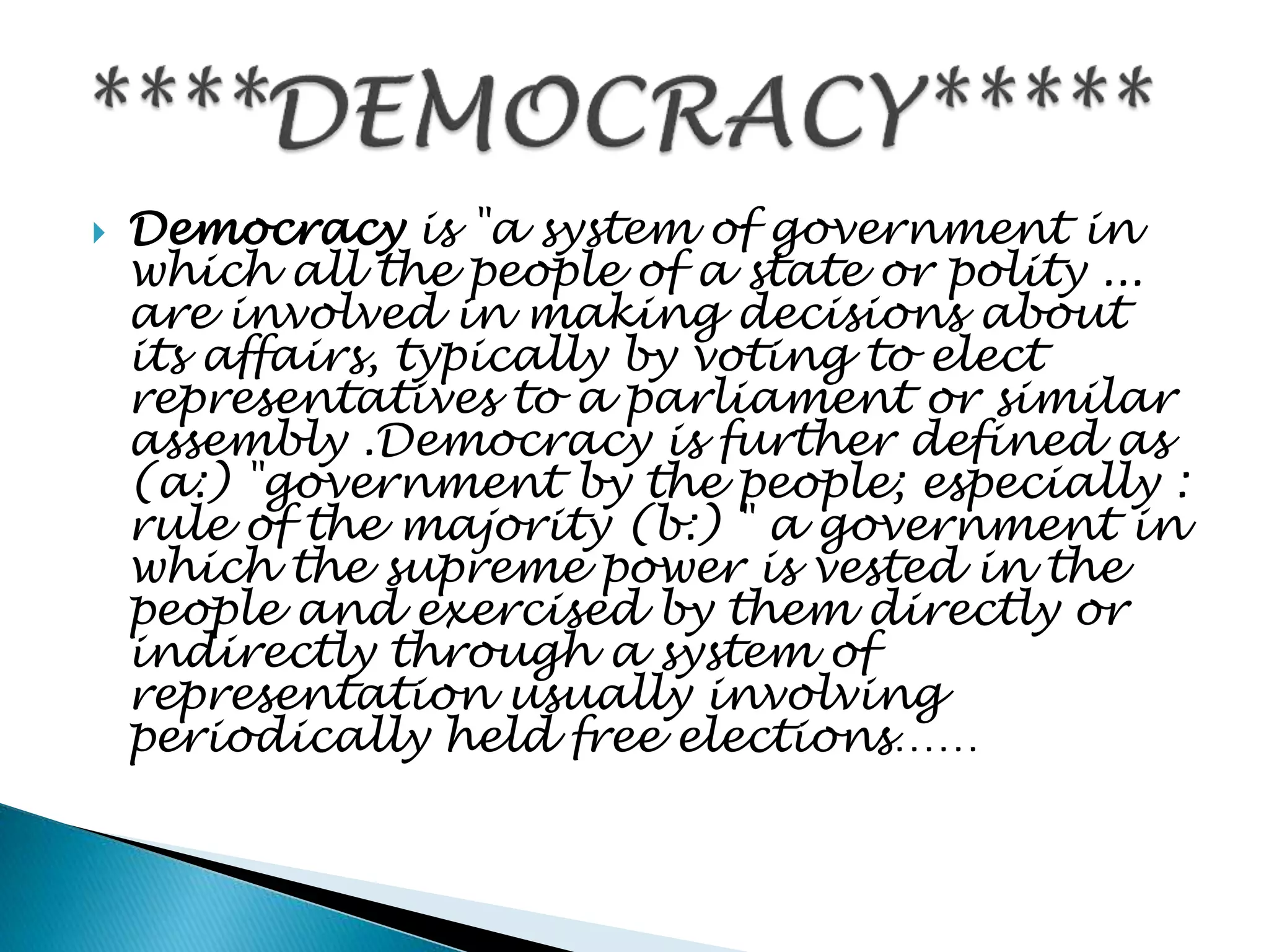 Democracy and diversity CBSE class 10,12project Social Science | PPTX