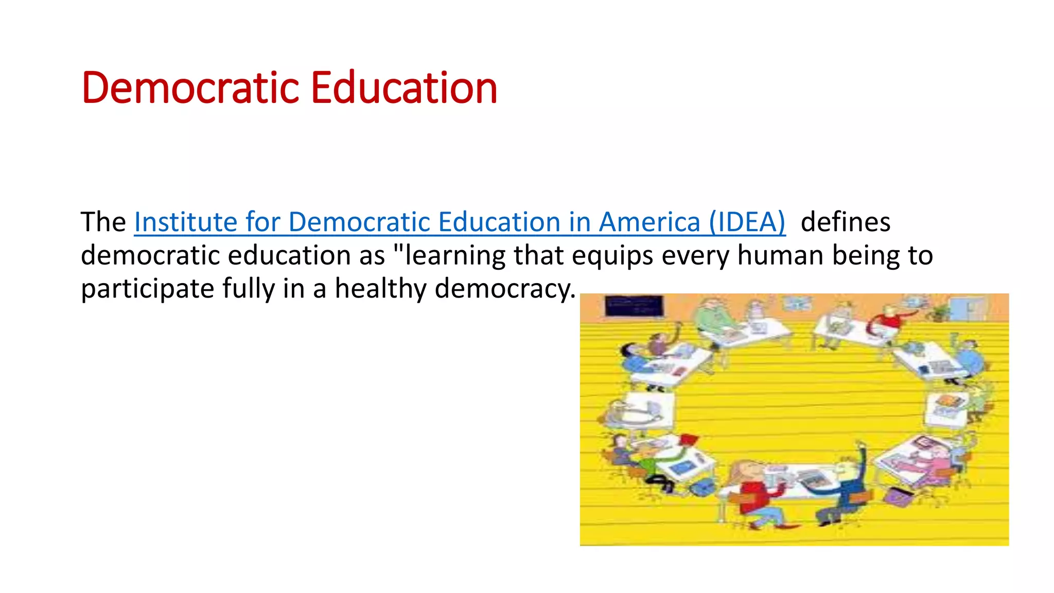 Democracy and education ppt ayesha kiran | PPTX