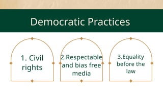Democracy and its practices of trends .pptx