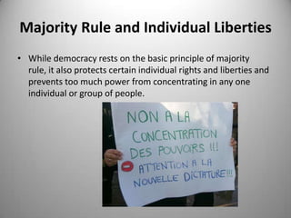 Democracy characteristics | PPTX