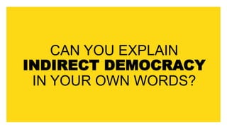 Democracy decisions PowerPoint | PPTX