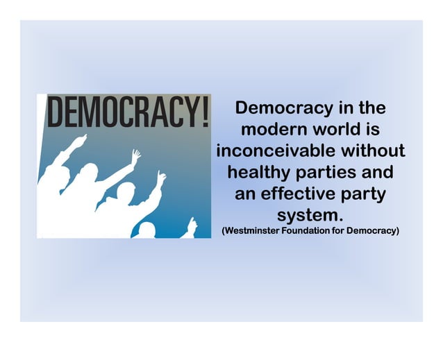 Democracy index and political parties | PDF