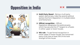 Democracy in India: Party System & Role of Opposition | PDF