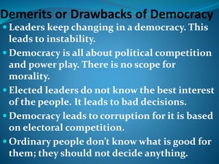 Democracy in india ( sajib) | PPTX
