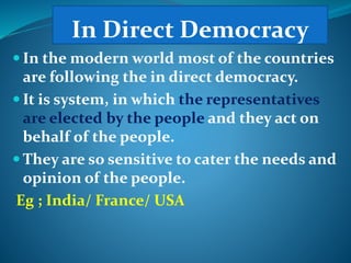 Democracy in india ( sajib) | PPTX