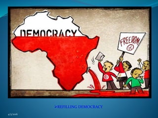Democracy in india ( sajib) | PPTX