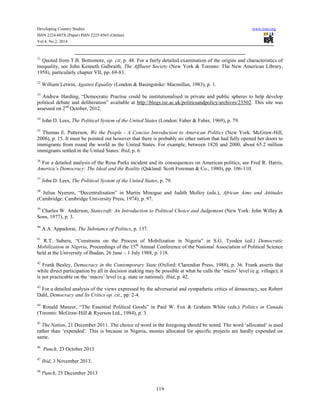 Democracy in nigeria practice, problems and prospects | PDF