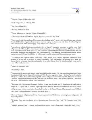 Democracy in nigeria practice, problems and prospects | PDF