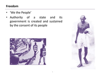 Democracy - Correcting the balance of power | PPT