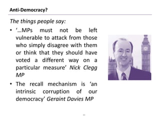 Democracy - Correcting the balance of power | PPT