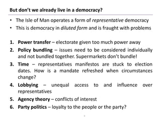 Democracy - Correcting the balance of power | PPT