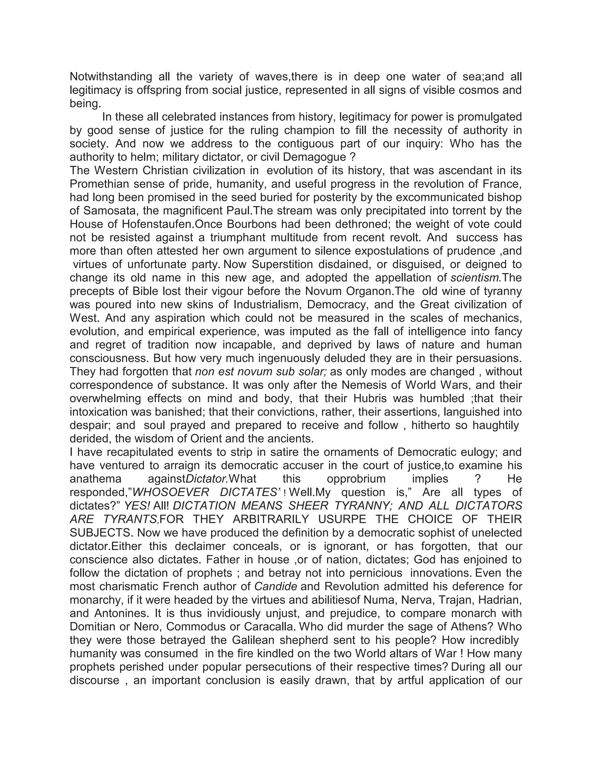 The Irony Of Authority | PDF