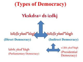 Democracy ppt(01) 26.04.2018