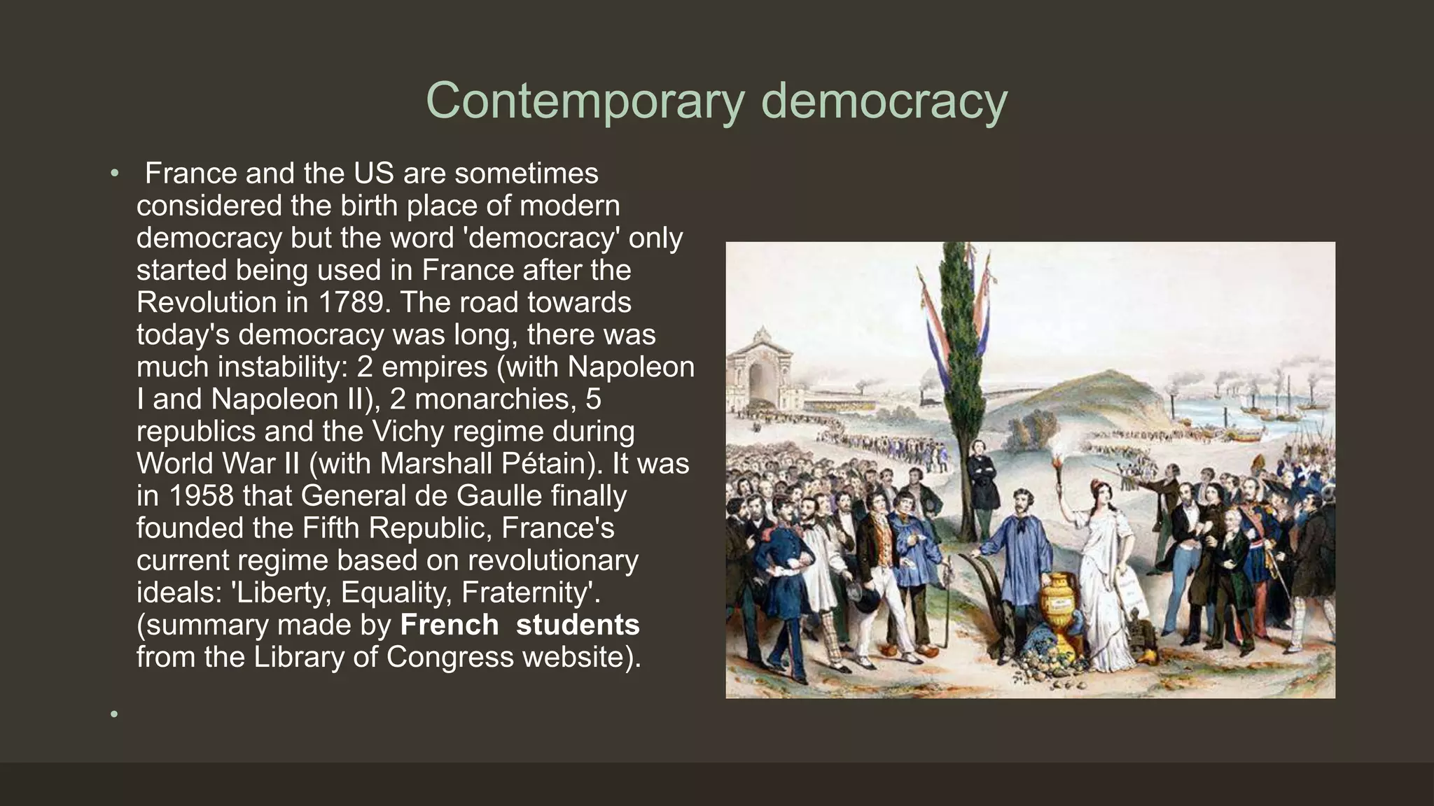 Democracy ppt for etwinning project | PPTX