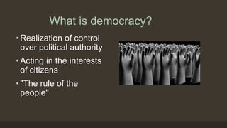Democracy ppt for etwinning project | PPTX
