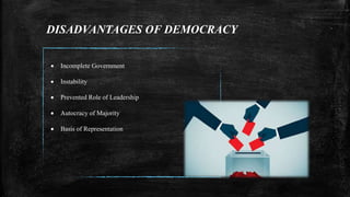 DEMOCRACY in pakistan | PPTX