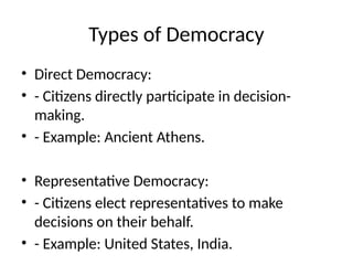 Democracy_Presentation_34634643645645654747 | PPT