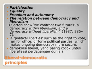 Democracy theories | PPTX