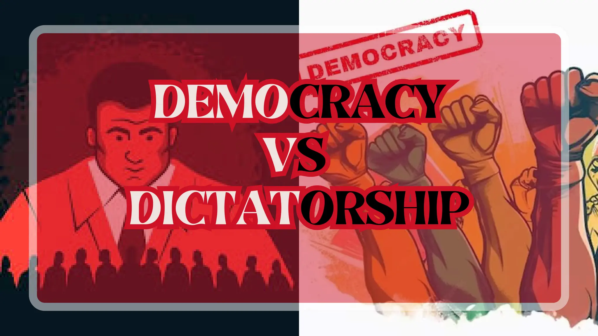 Democracy vs. Dictatorship CLASS 10 ICSE | PPT
