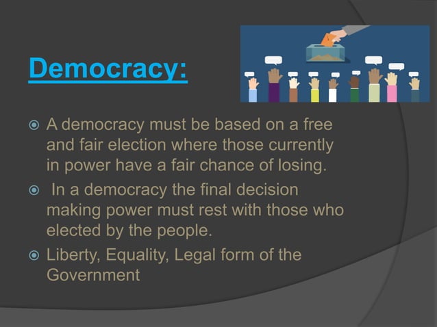 Democracy vs dictatorship | PPTX