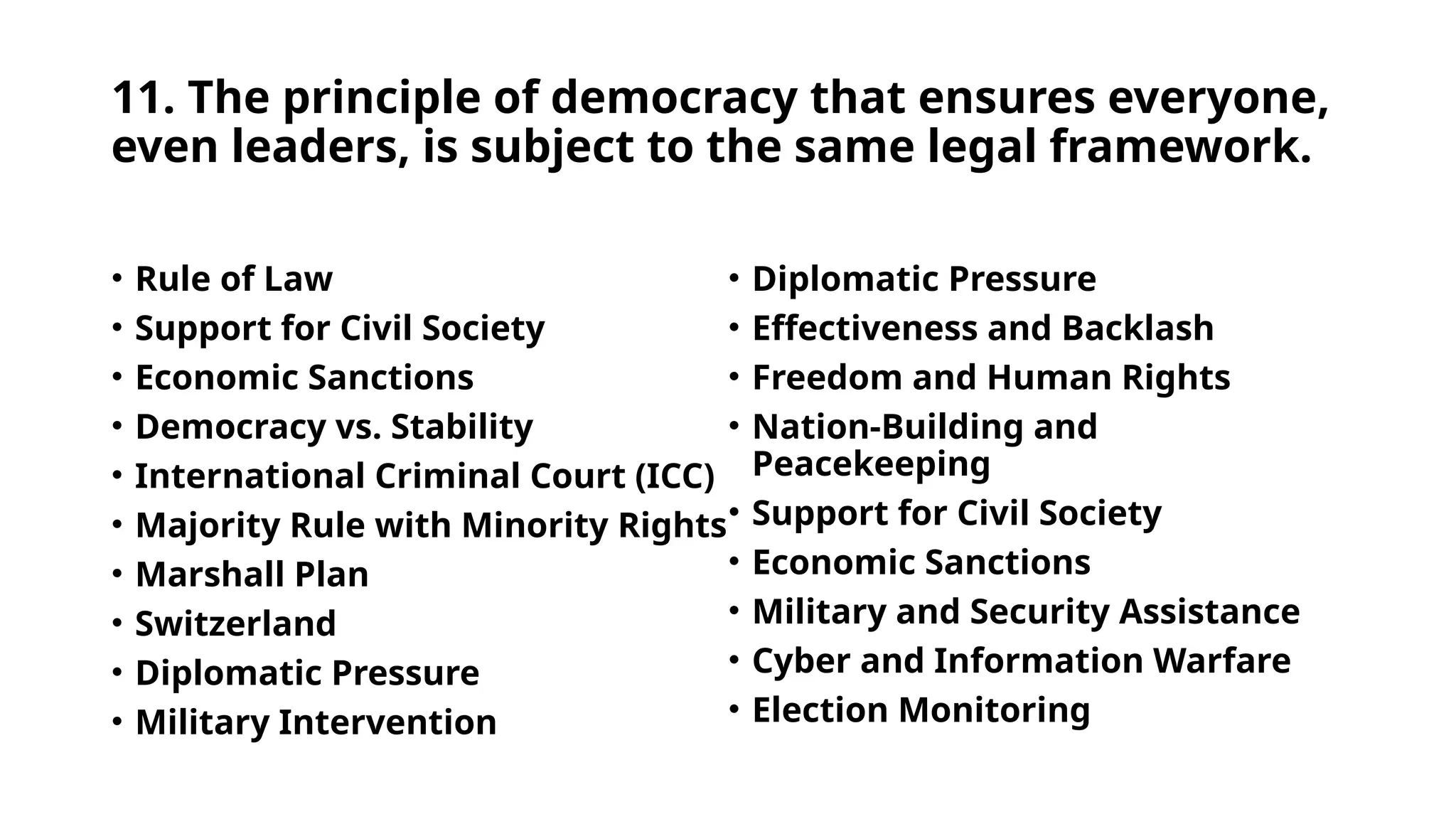 Modern Waves of Democracy - trends - democratic intervention | PPTX