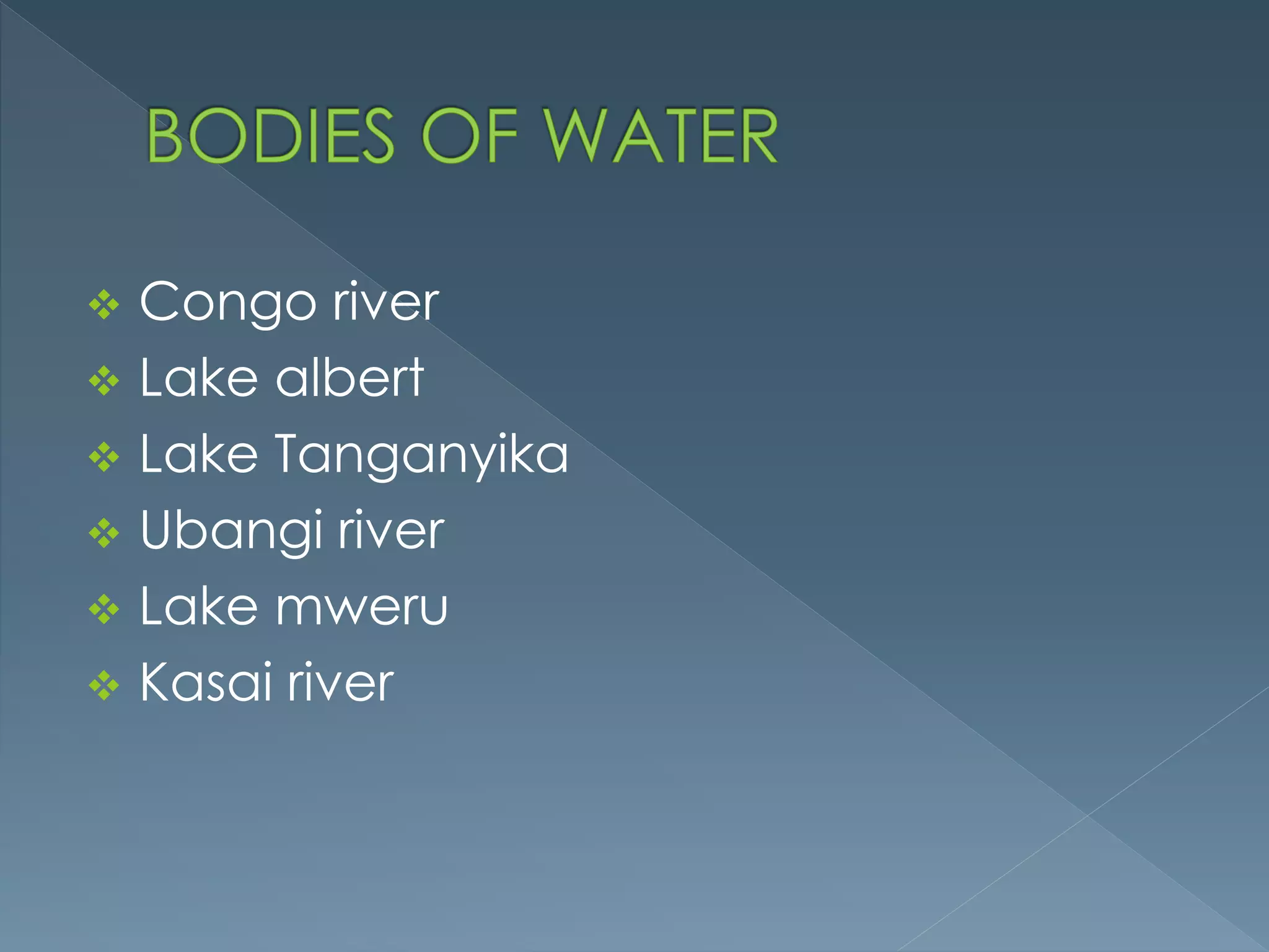 Democratic republic of congo zombie project jennifier and tatiana | PPTX