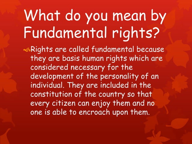 Democratic rights class IX | PPTX | Law