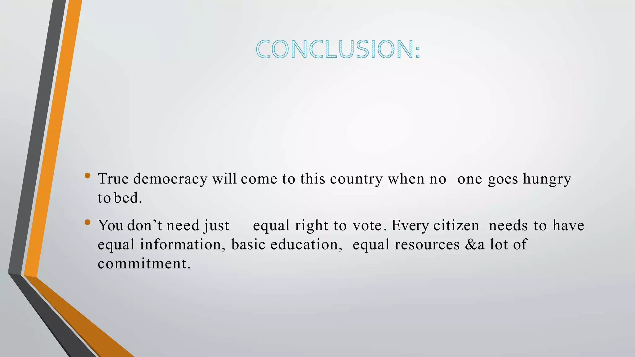 Democratic rights | PPTX